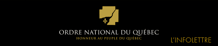 L'Infolettre de l'Ordre national du Québec, Numéro 104, mai 2024 ...